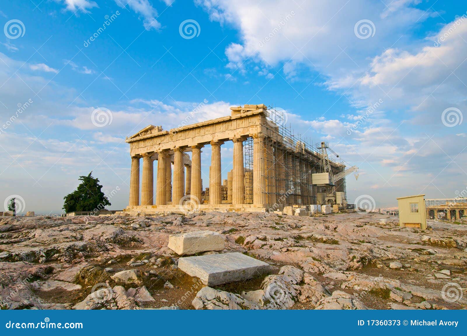 Parthenon Athens stock image. Image of architecture, pericles - 17360373