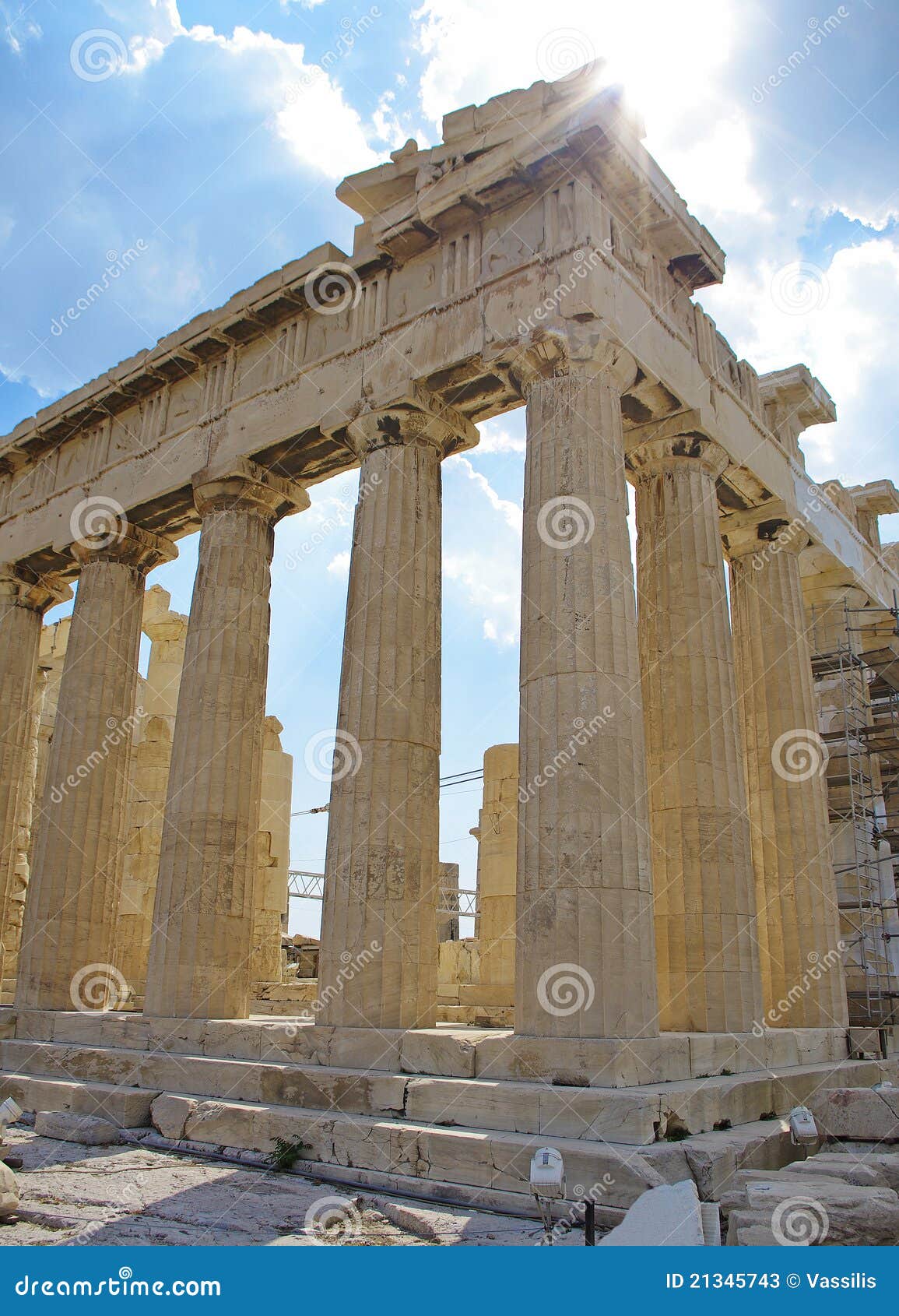 Parthenon Athens stock image. Image of caryatids, historical - 21345743