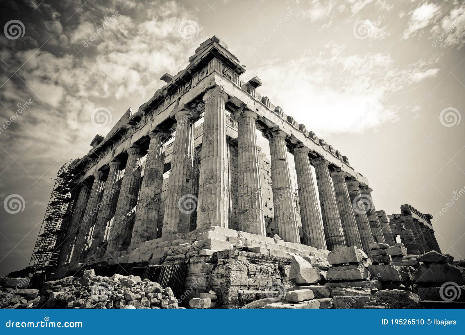 The Parthenon, Athens, Greece Stock Photo - Image of ancient, culture ...