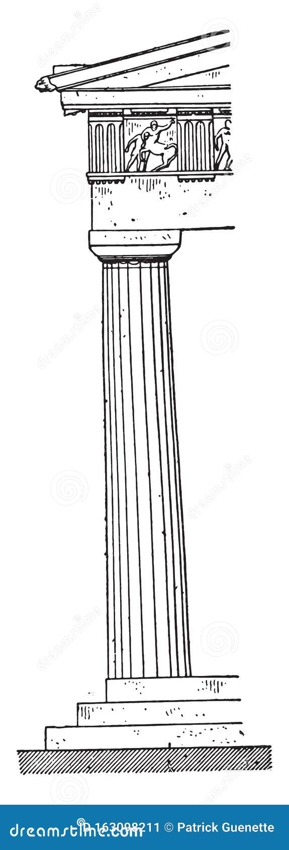 Parthenon Corner Stock Illustrations – 1 Parthenon Corner Stock ...