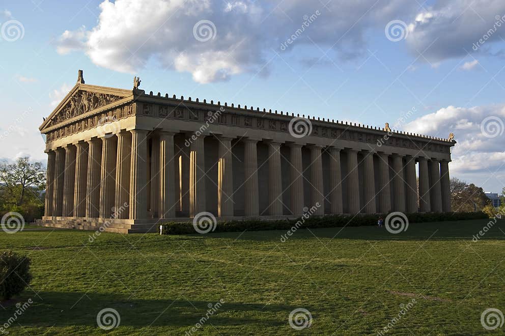 Parthenon (full) stock image. Image of greek, columns - 13783033