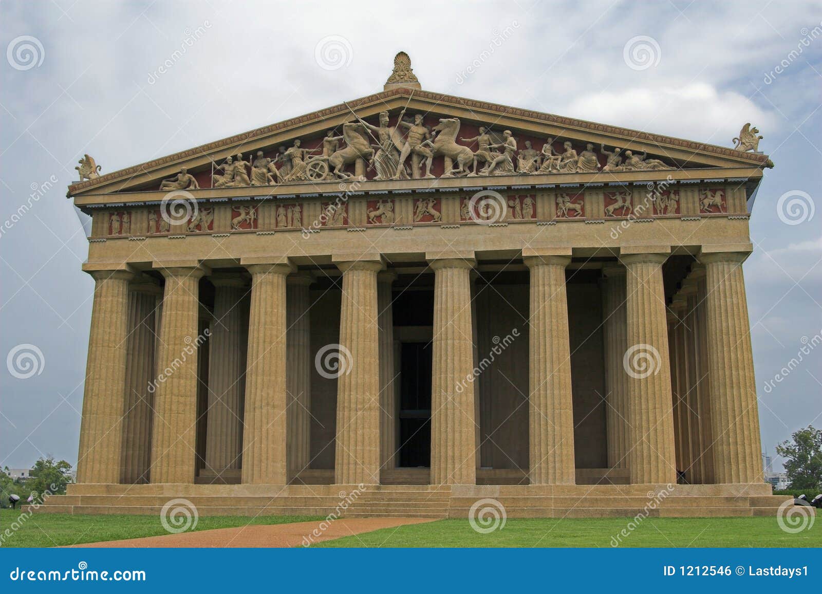 Parthenon Front View