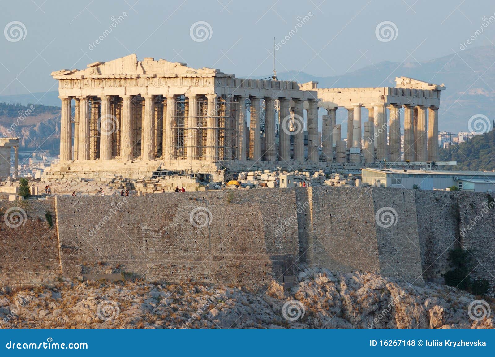 Parthenon Temple in Greece,Athens Stock Photo - Image of athens ...
