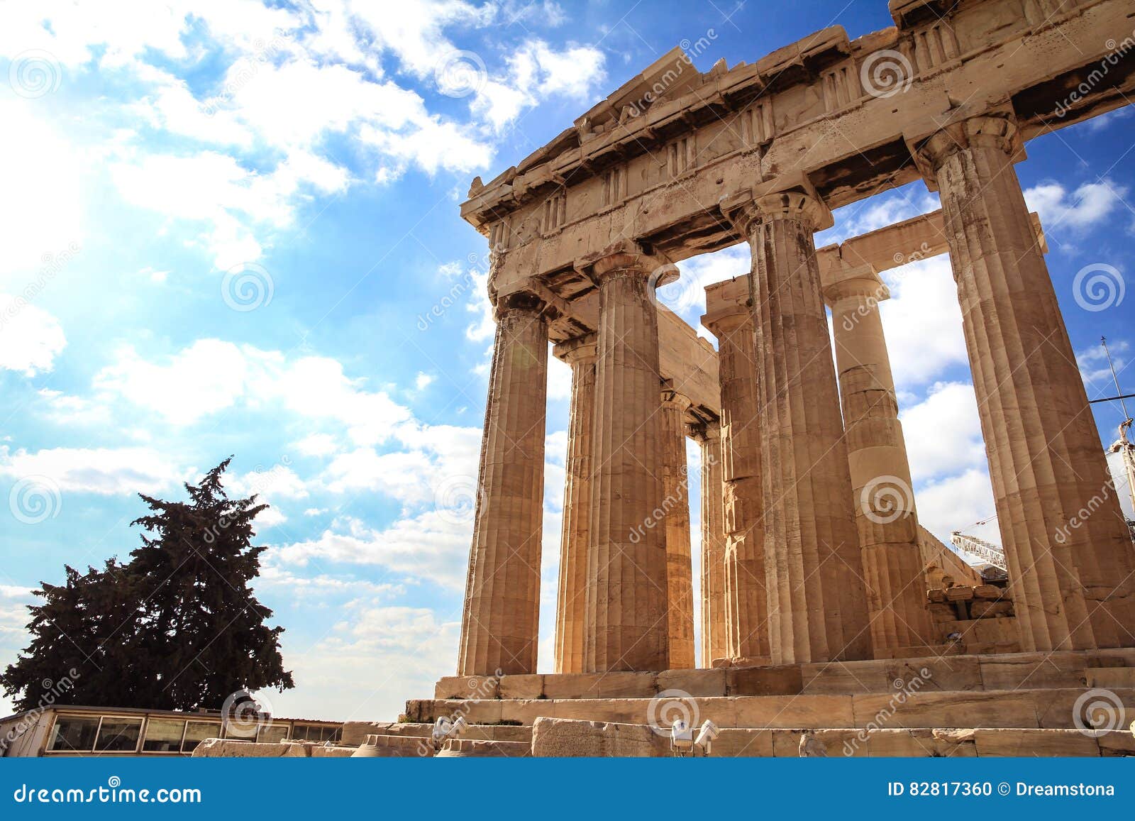 Parthenonas stock photo. Image of nature, scene, theatre - 82817360