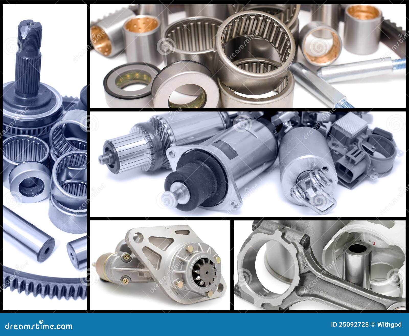Parti Automatiche Dell'automobile, Collage Fotografia Stock - Immagine ...