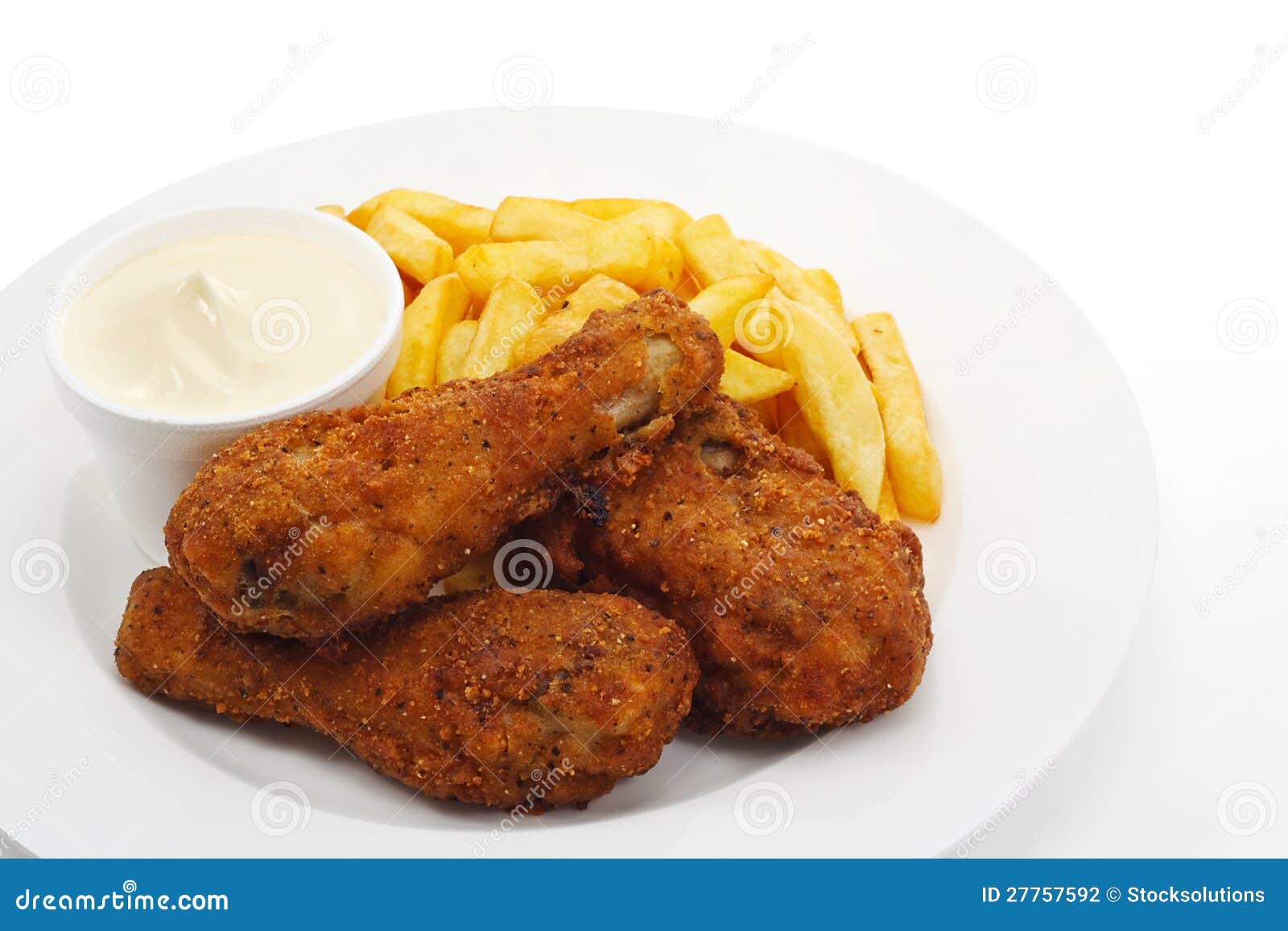 Parti Del Pollo Fritto Del Sud Fotografia Stock - Immagine di maria ...