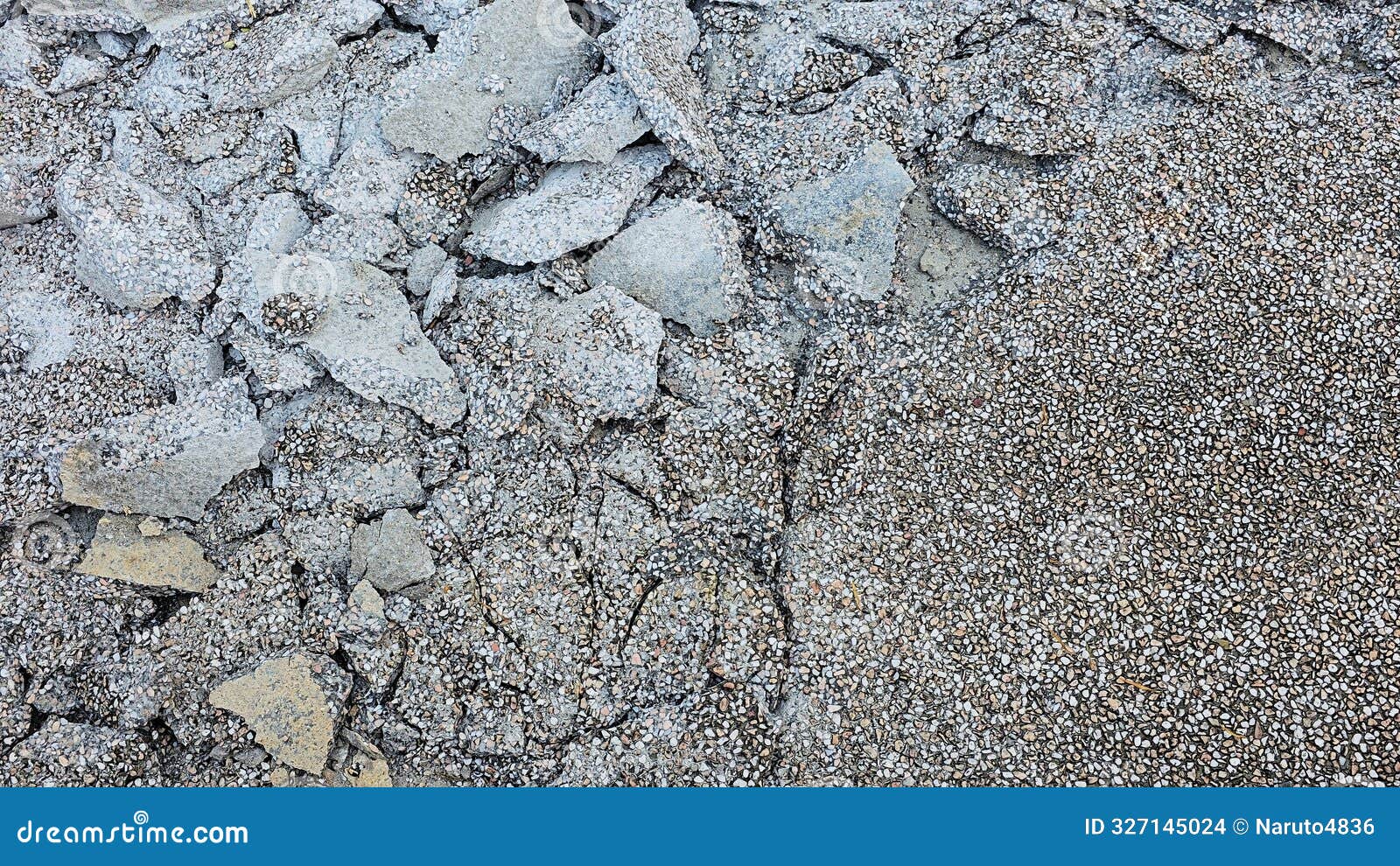 Broken path background stock photo. Image of crumbled - 327145024