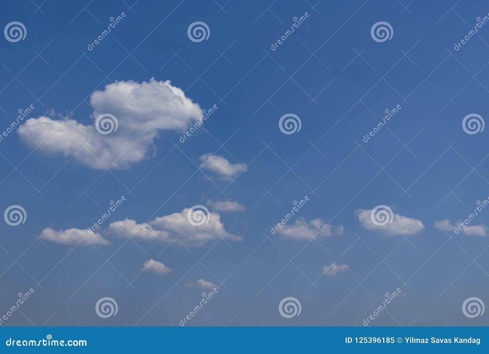 Partial Clouds in the Sky at Sunrise Stock Image - Image of skies, blue ...
