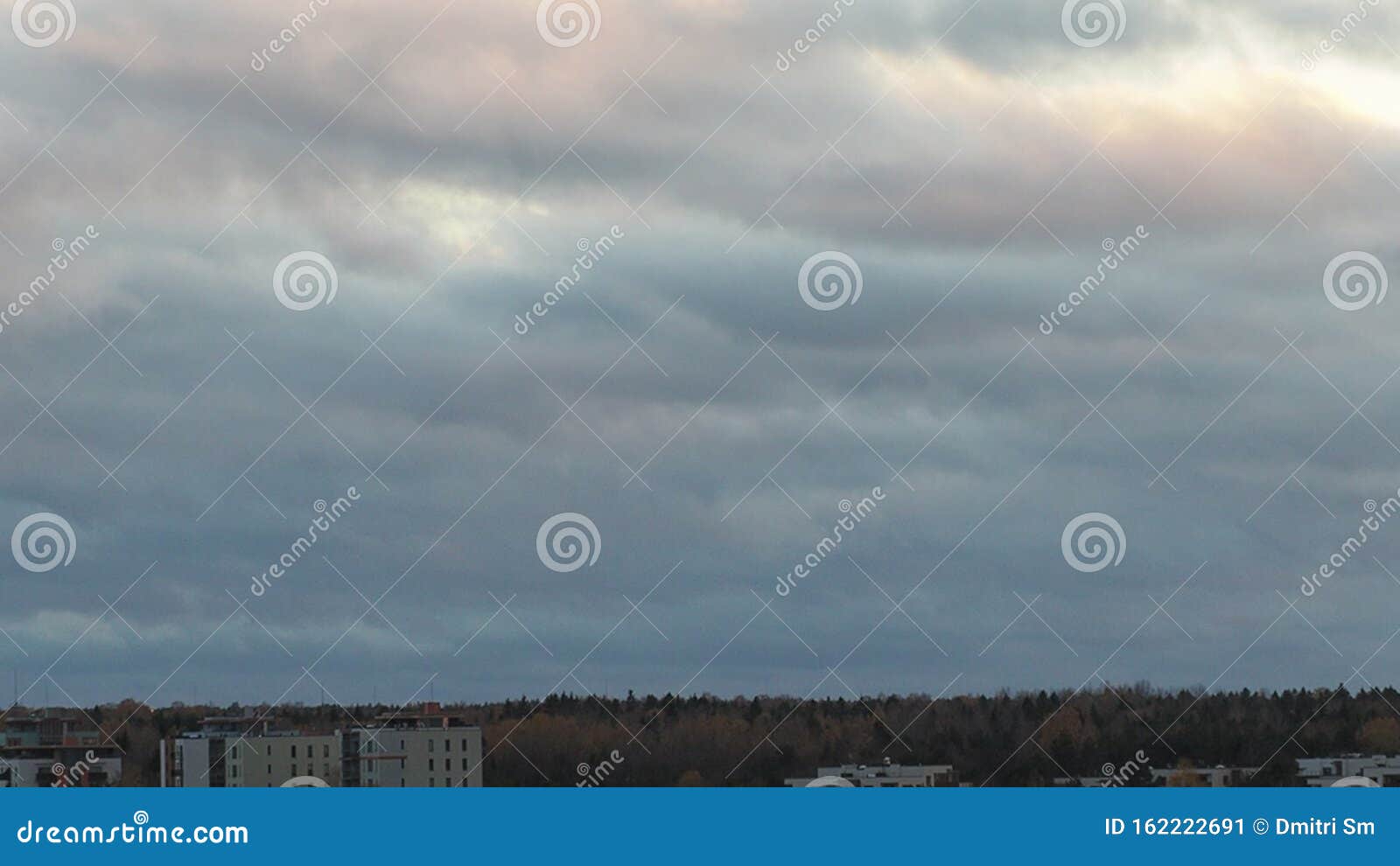 Partial clouds. Sunset stock video. Video of ozone, abstract - 162222691