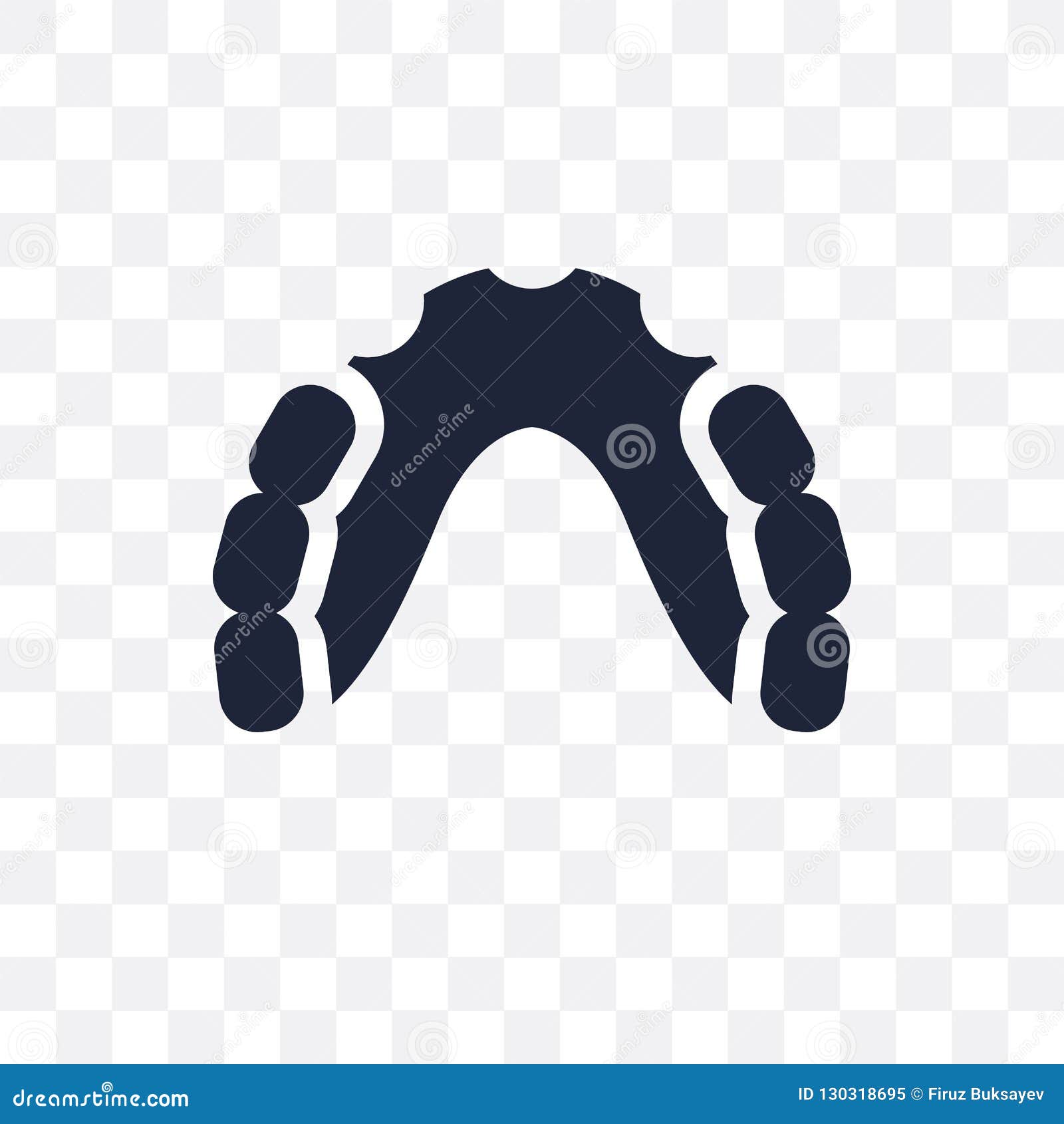 Partial Denture Transparent Icon. Partial Denture Symbol Design Cartoon ...