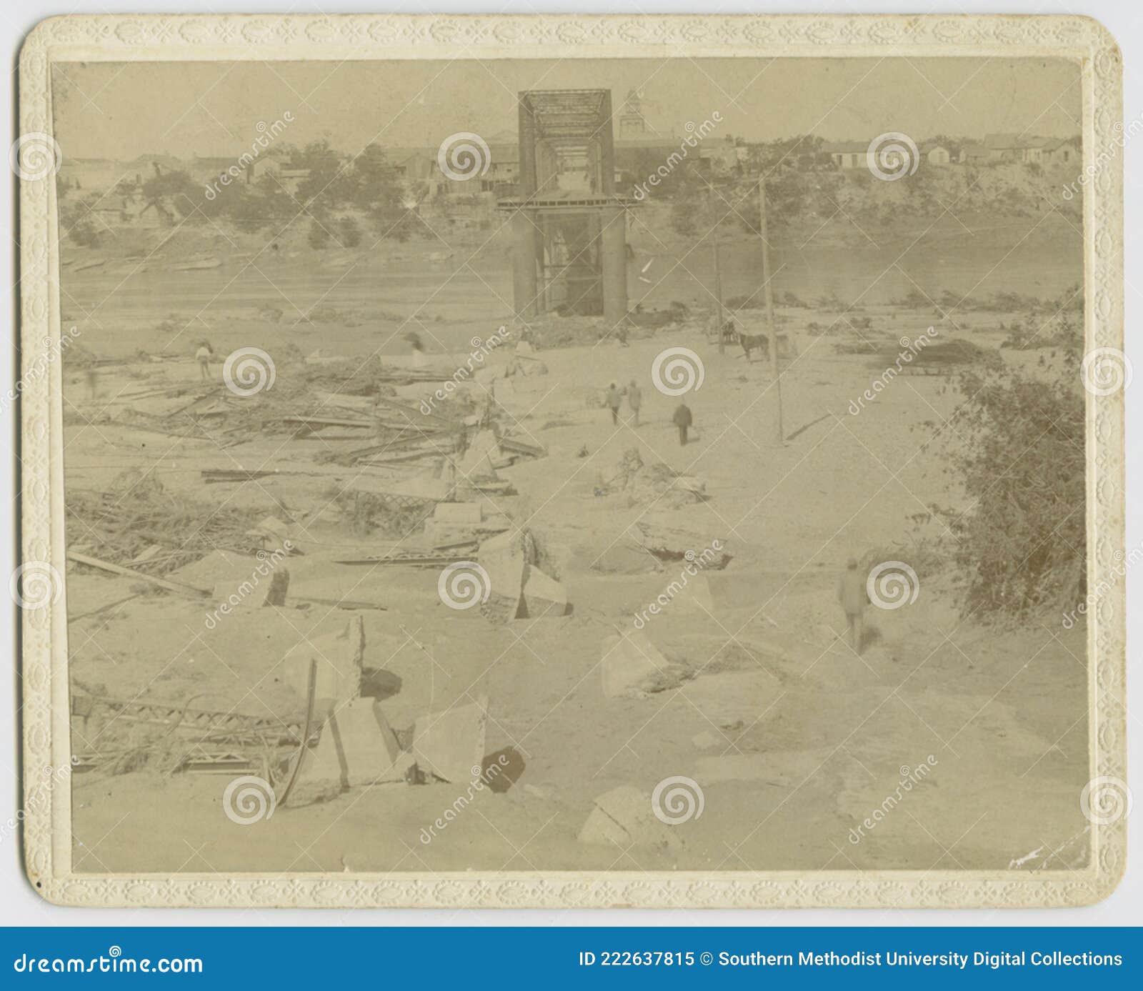 [Partial Destruction Of Bridge Connecting Eagle Pass And Piedras Negras ...