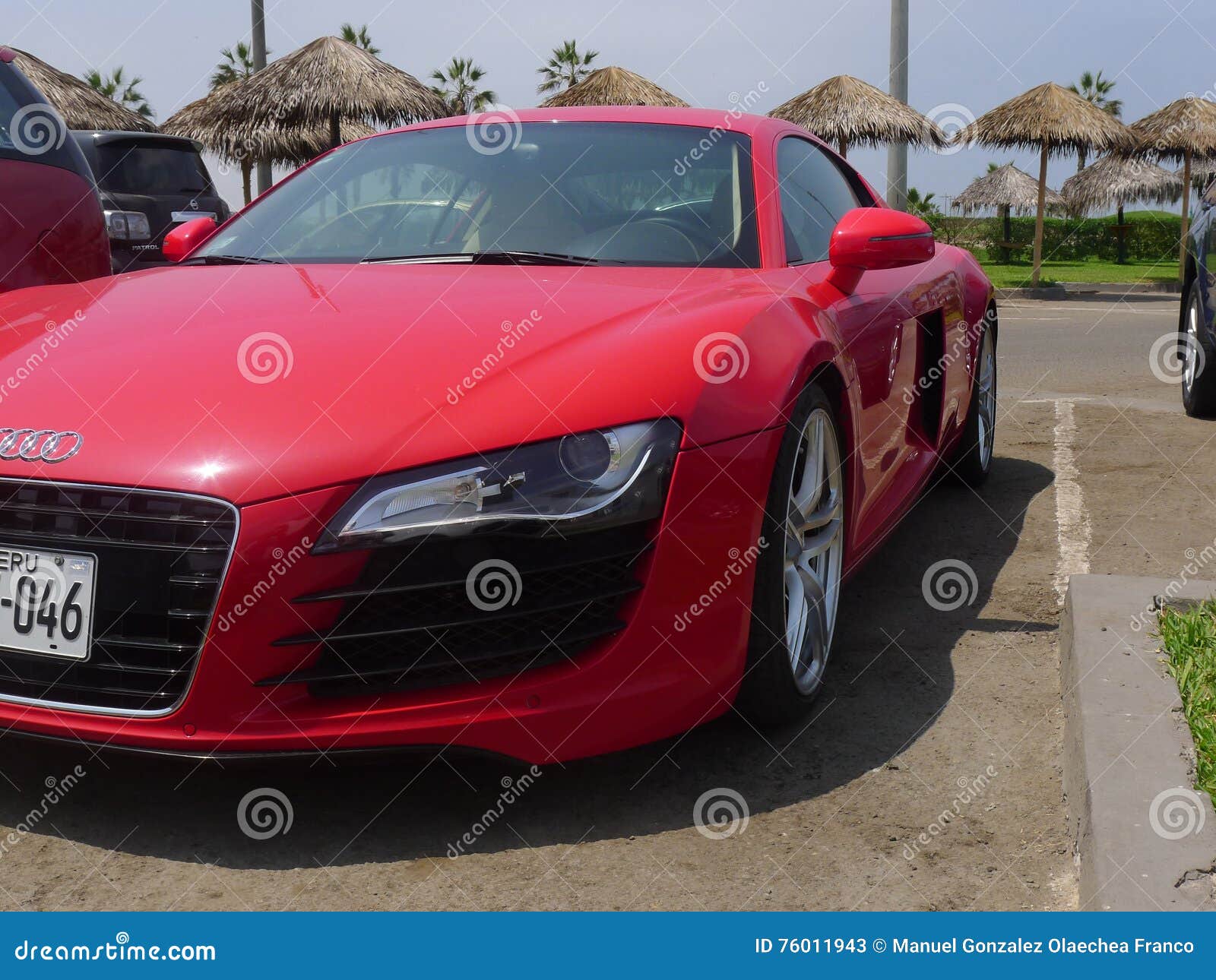 Partial Front Left Side View of an Audi R8 V8 FSi Coupe. Editorial ...