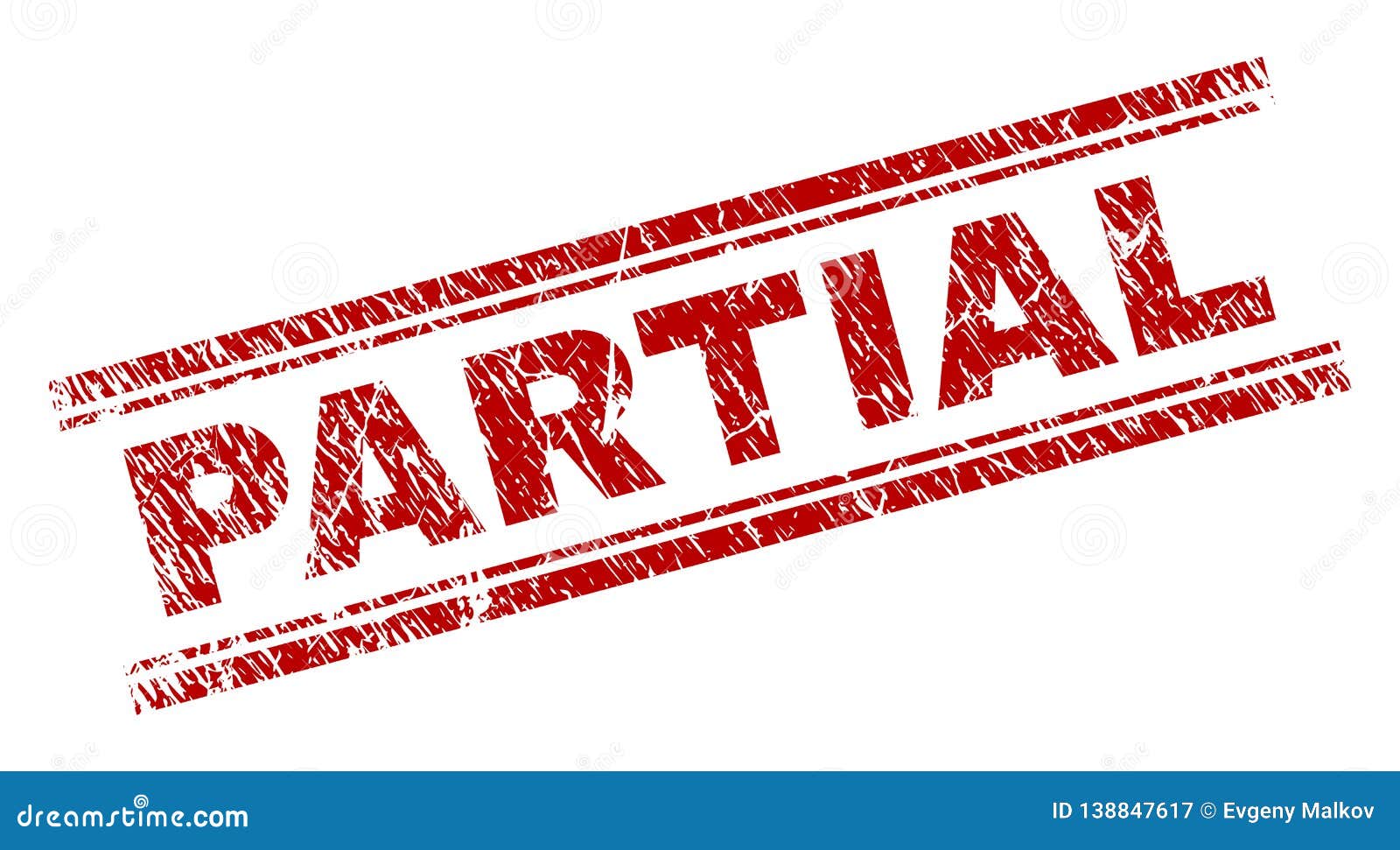 Scratched Textured PARTIAL Stamp Seal Stock Vector - Illustration of ...