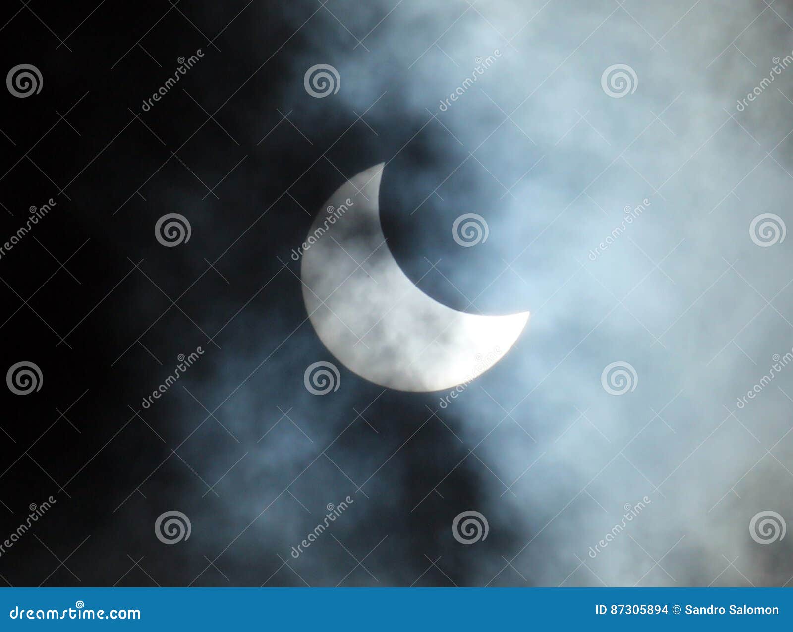 Partial Solar Eclipse stock photo. Image of viewer, real - 87305894