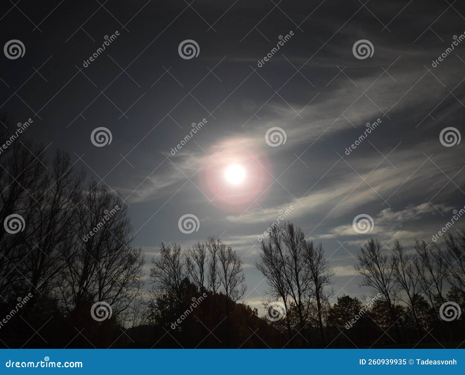 Partial Solar Eclipse, October 25 2022 1 Stock Image - Image of natural ...