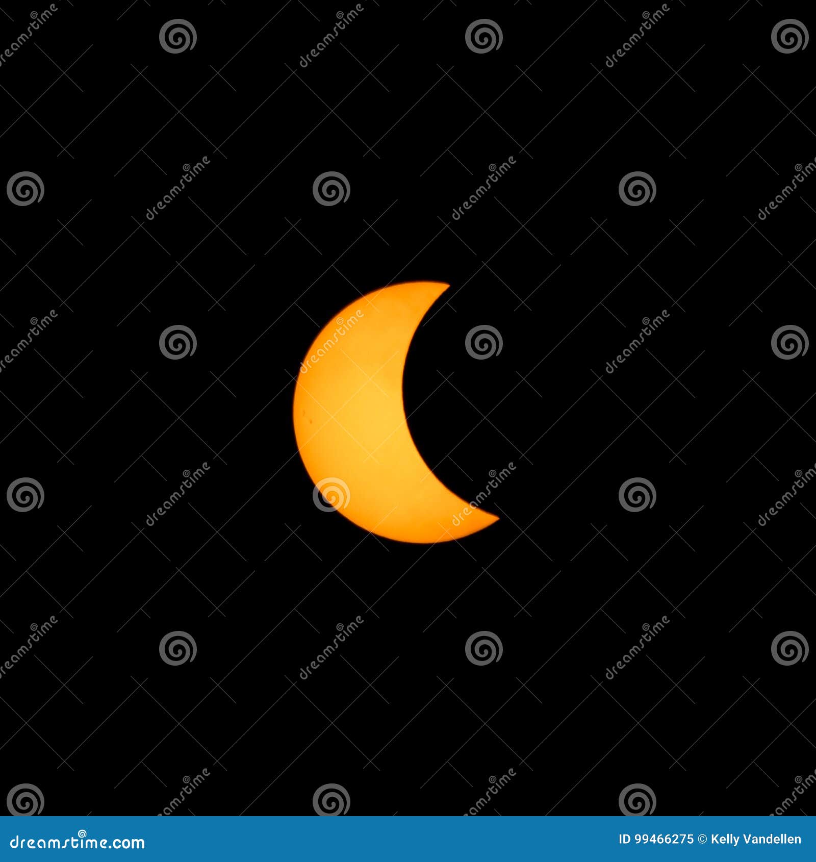 Partial Solar Eclipse stock image. Image of astronomy - 99466275