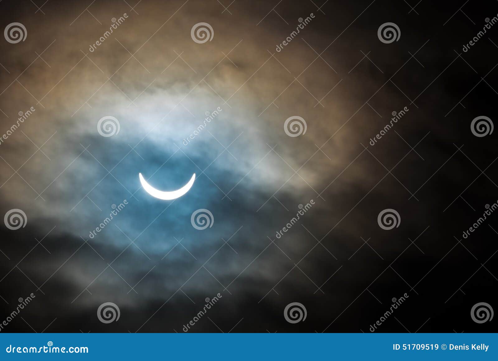 Partial Solar Eclipse stock image. Image of astronomy - 51709519