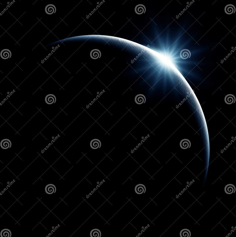 Partial Sun Eclipse stock illustration. Illustration of nature - 23913004