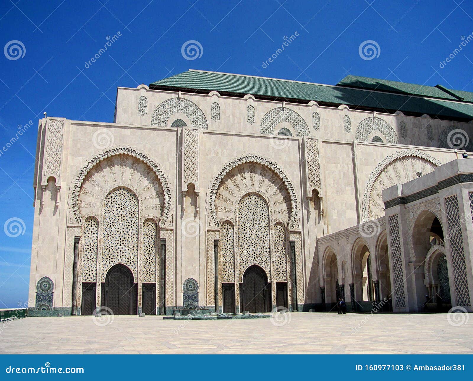A Partial View of Hasan II Mosque in Casablanca, Morocco. it is One of ...