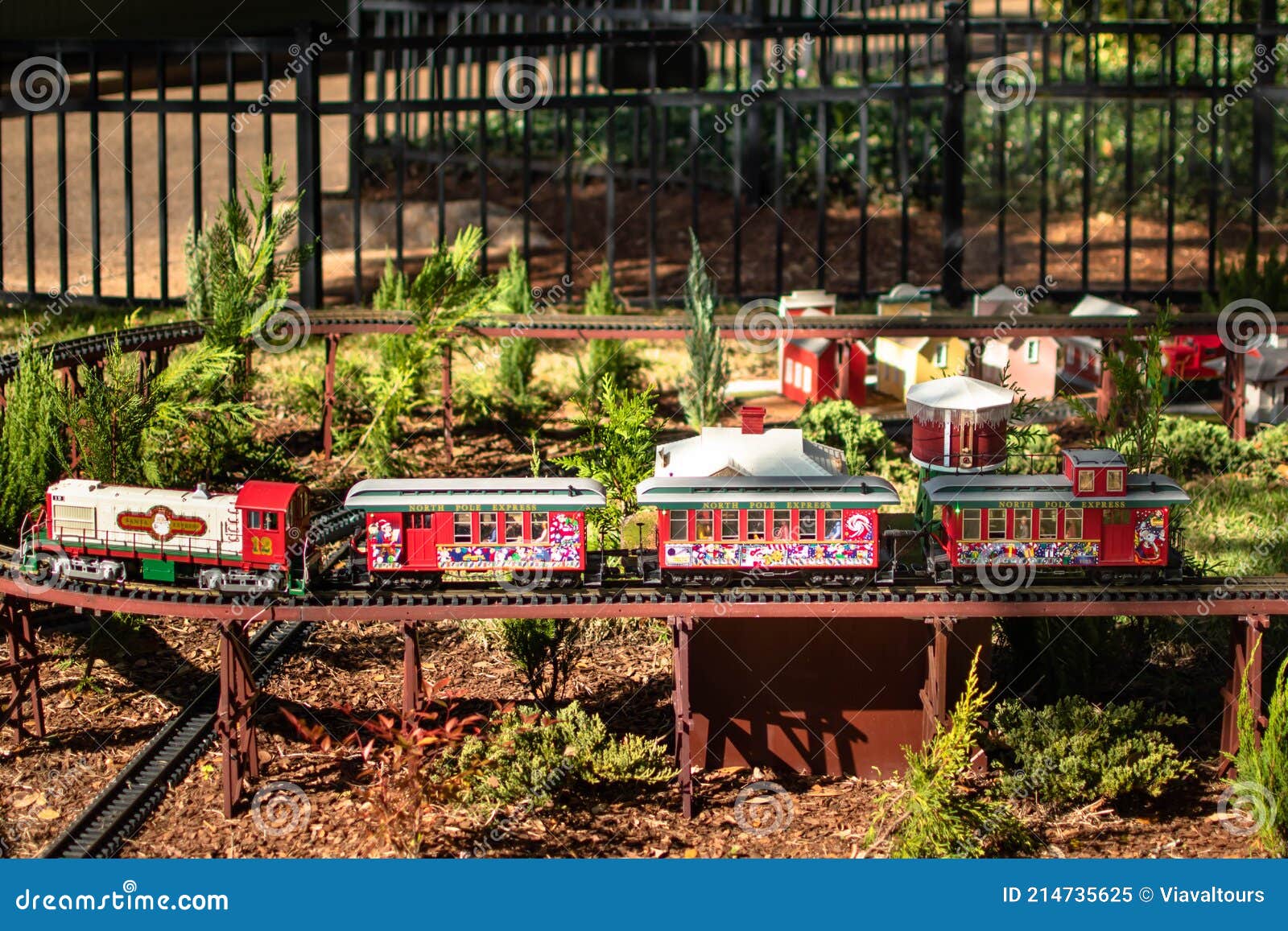 Partial View Miniature Train at Seaworld 11 Editorial Image - Image of ...