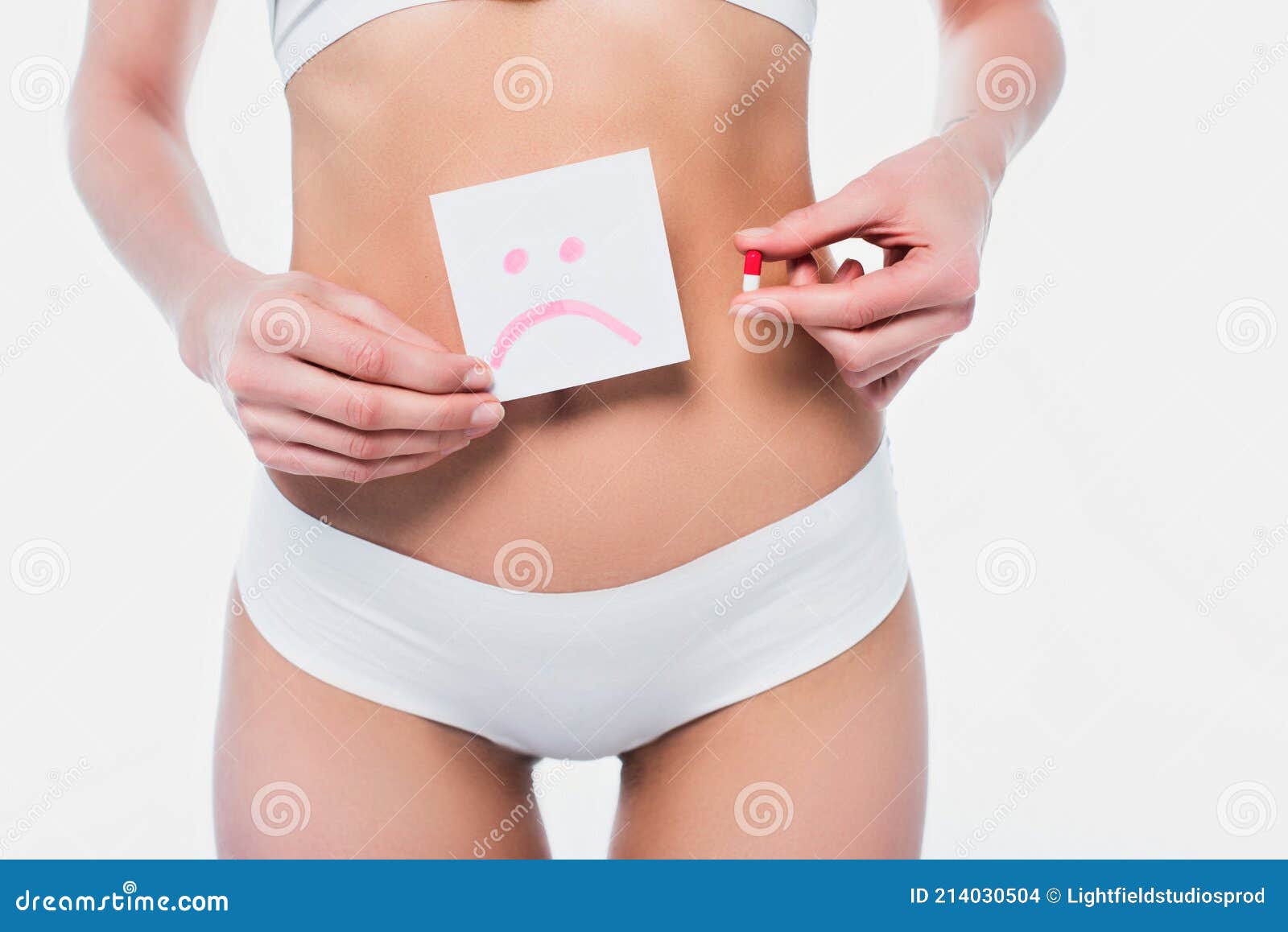 Partial View of Slim Woman Holding Stock Photo - Image of medical ... Partial View of Slim Woman Holding Stock Photo - Image of medical ...