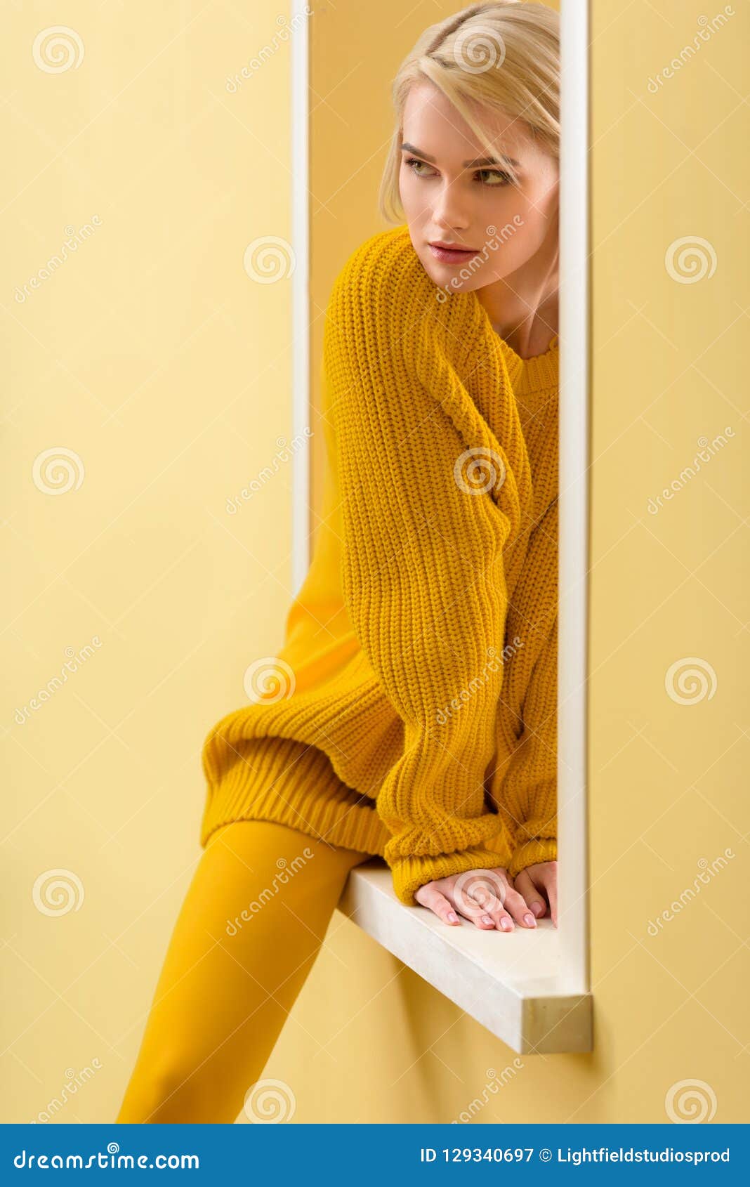 Partial View of Stylish Pensive Woman Stock Image - Image of styling ... Partial View of Stylish Pensive Woman Stock Image - Image of styling ...