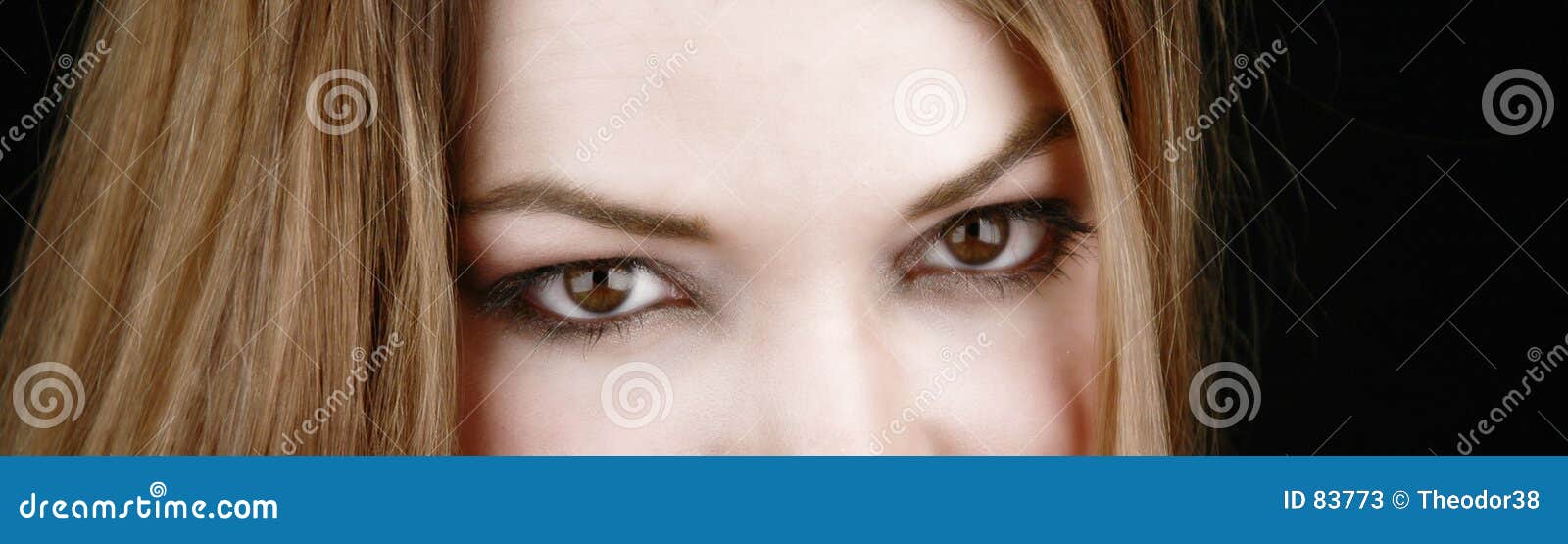 Partial woman face-2 stock image. Image of business, black - 83773