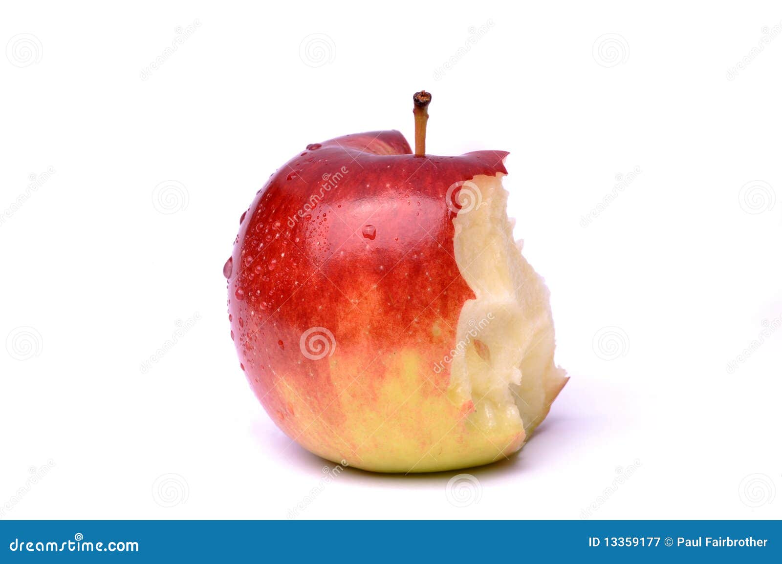 Partially Eaten Strawberry Royalty-Free Stock Photography ...