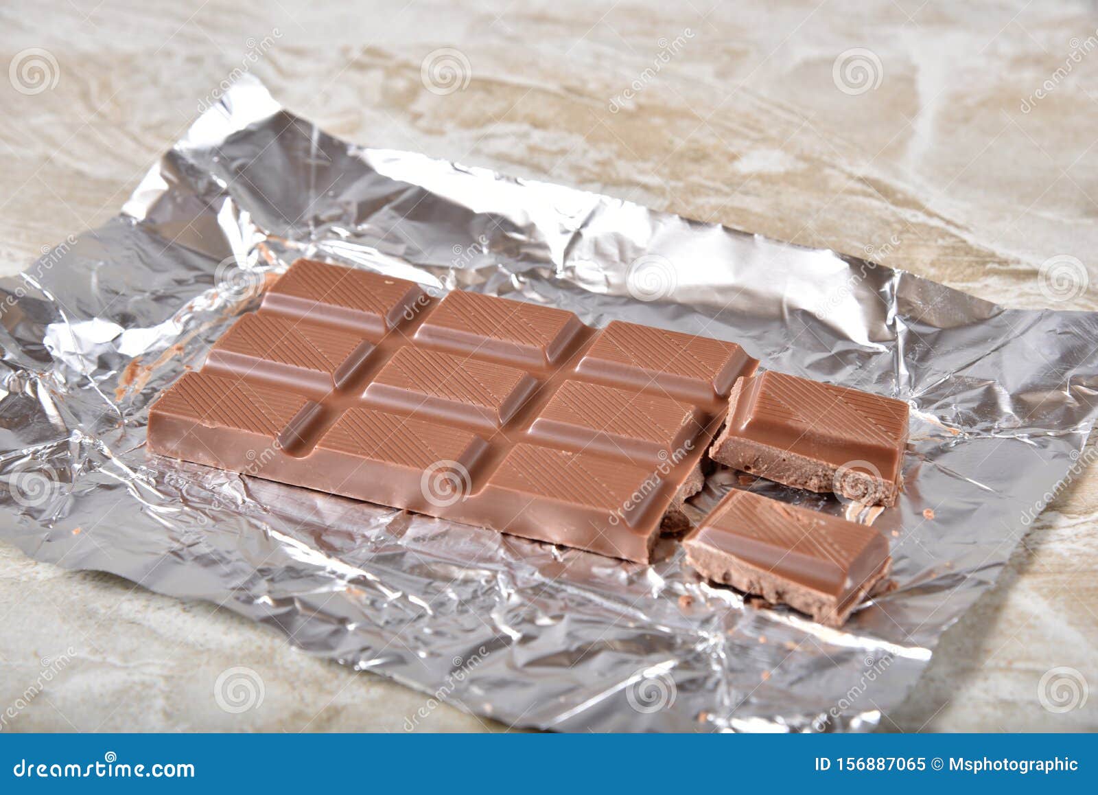 Partially Eaten Chocolate Bar Stock Image - Image of snack, chocolate ...