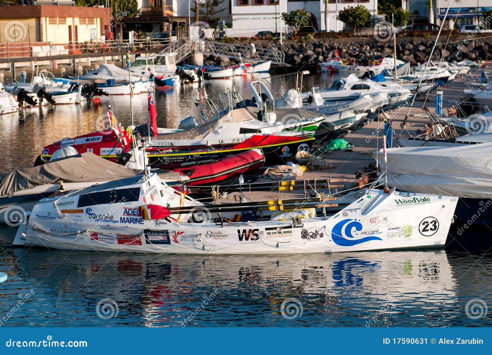 Participant of the Atlantic Rowing Race 2009 Waiti Editorial Photo ...