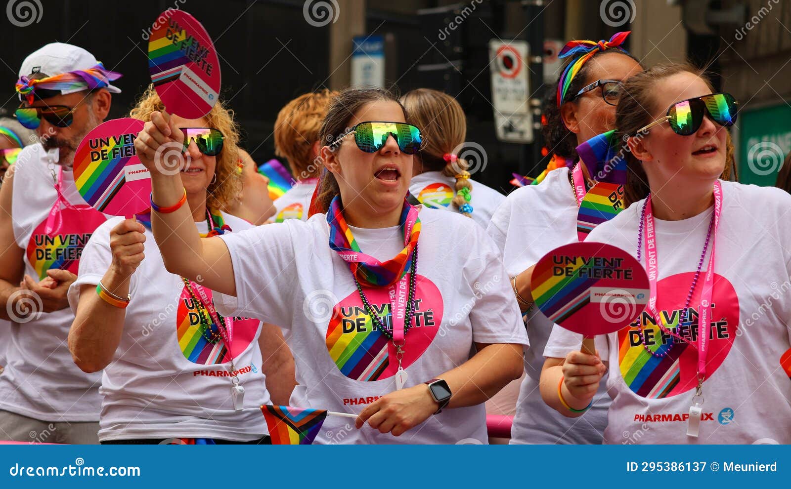 Participant at the Community Day for Montreal Pride Celebrations ...