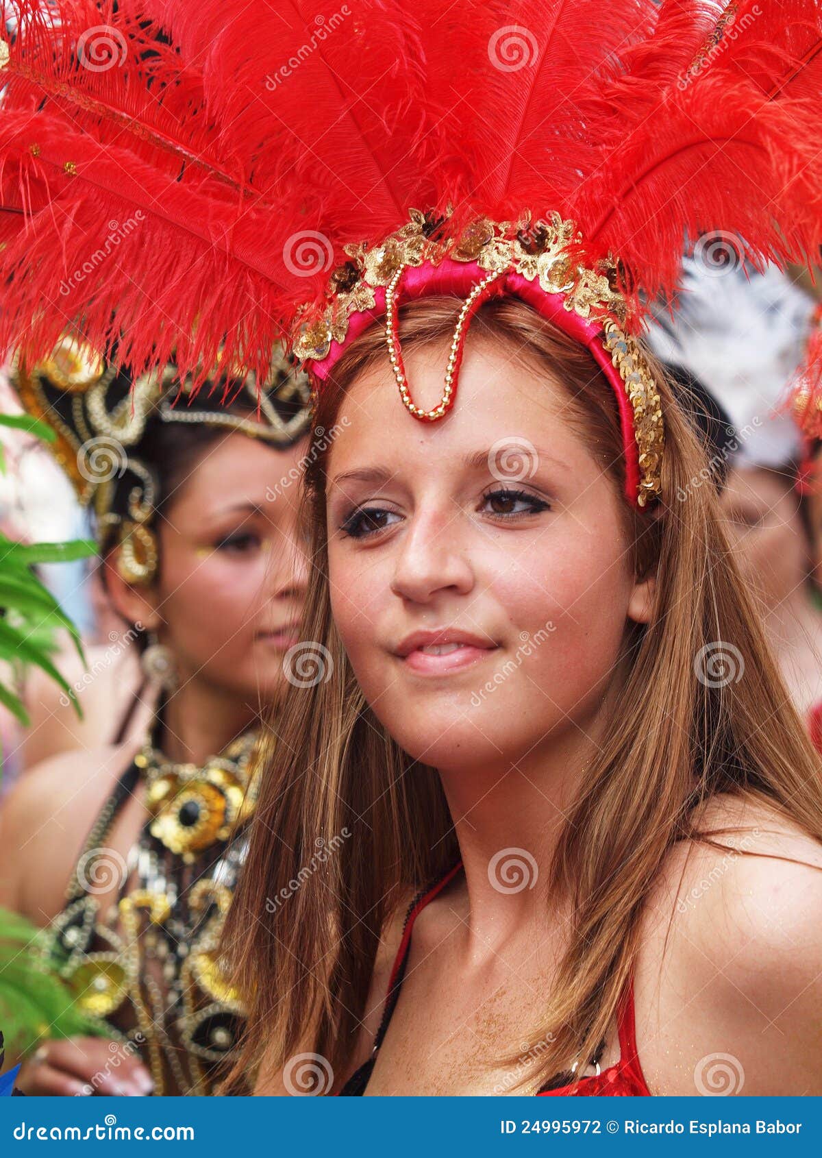 Participant at Copenhagen Carnival 2012 Editorial Photography - Image ...