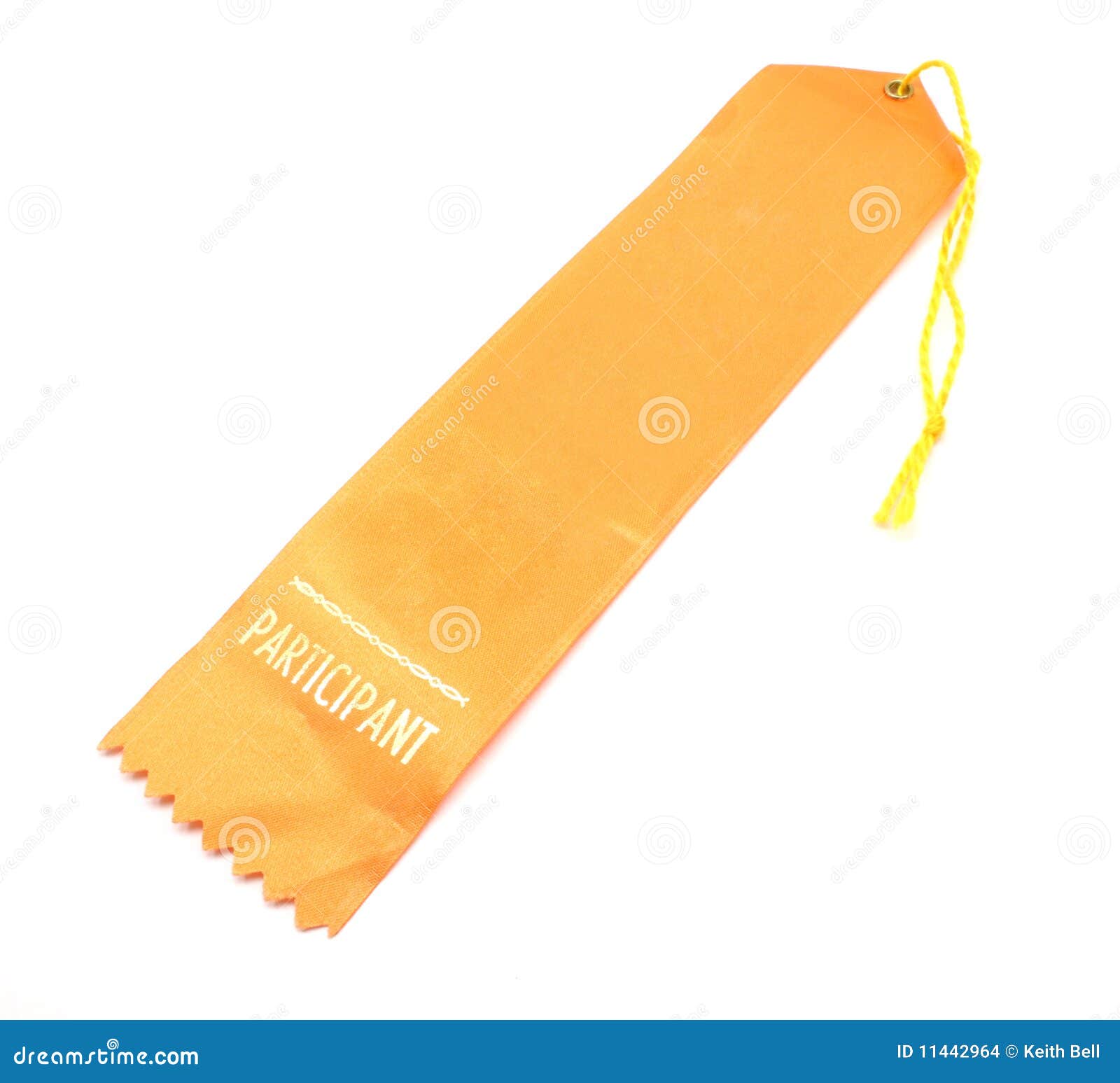 Participant Ribbon stock photo. Image of string, ribbon - 11442964