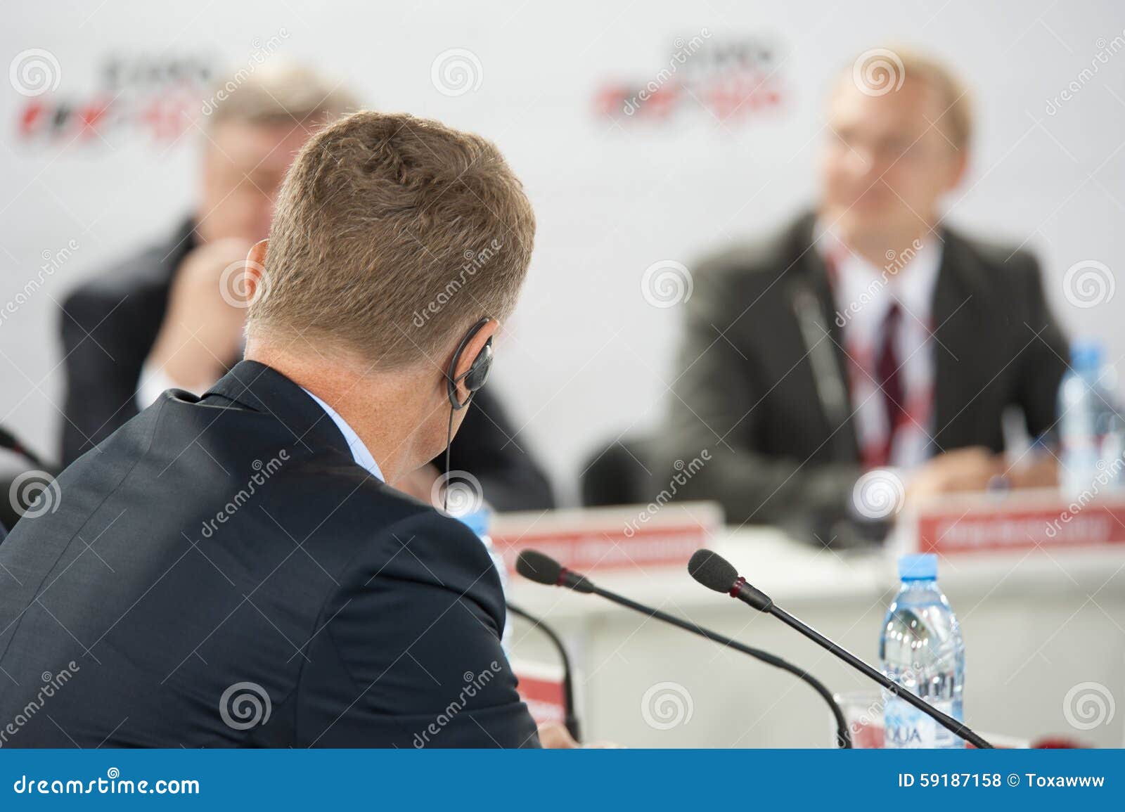 Participants of Business Conference Editorial Stock Photo - Image of ...