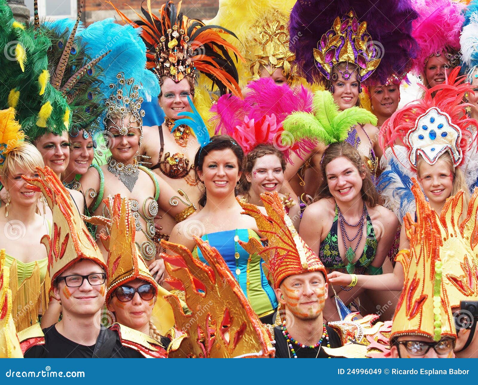 Participants at Copenhagen Carnival 2012 Editorial Stock Image - Image ...