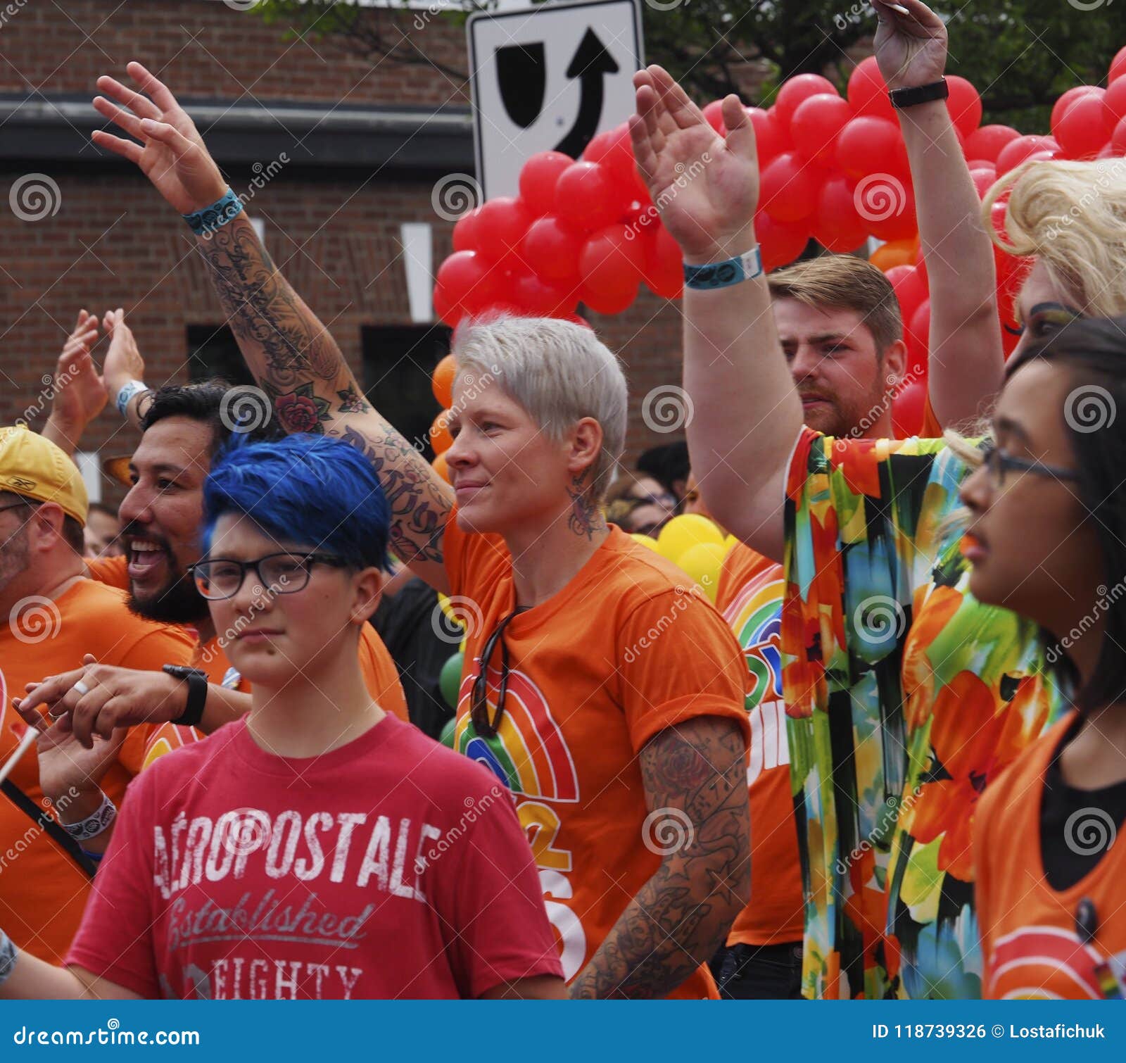 Participants in Edmonton Pride Parade Editorial Photo - Image of pride ...