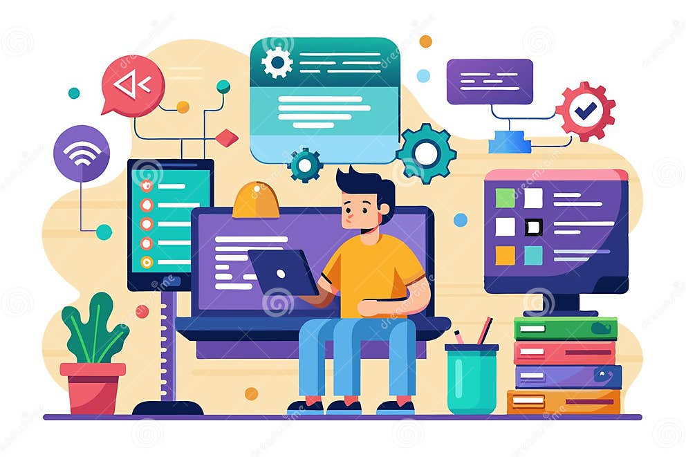 Participants Learn To Code in an Interactive Workshop, Exploring Various Programming Concepts ...