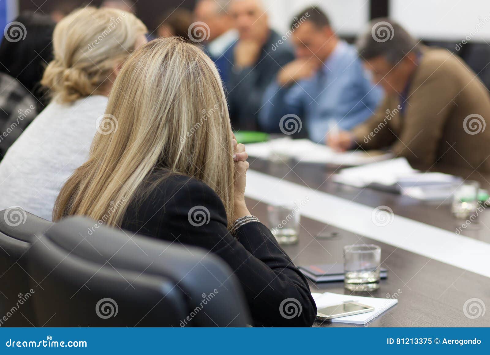 Participants at the Seminar Editorial Image - Image of detail ...