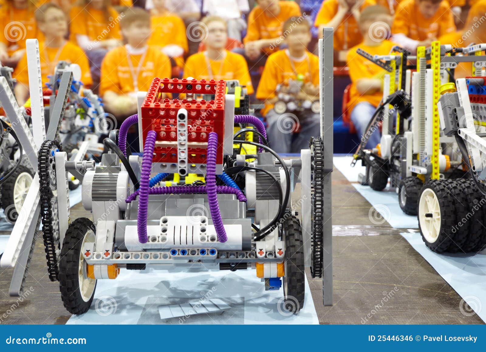 Participants of Third All-Russian Robotic Festival Editorial Photo ...