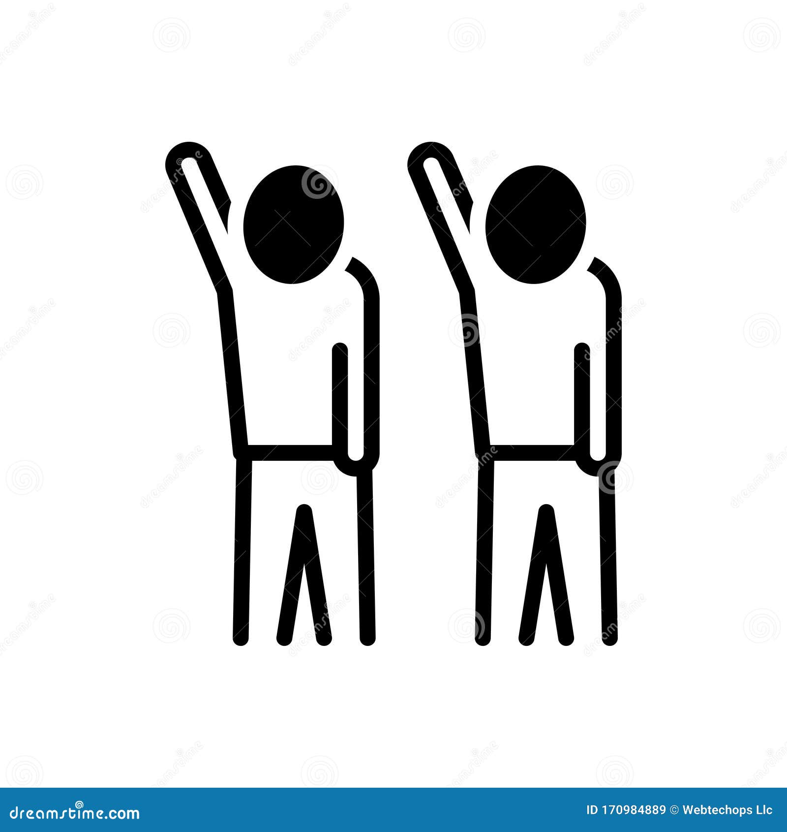 Black Solid Icon for Participate, Engage and Join Stock Vector ...