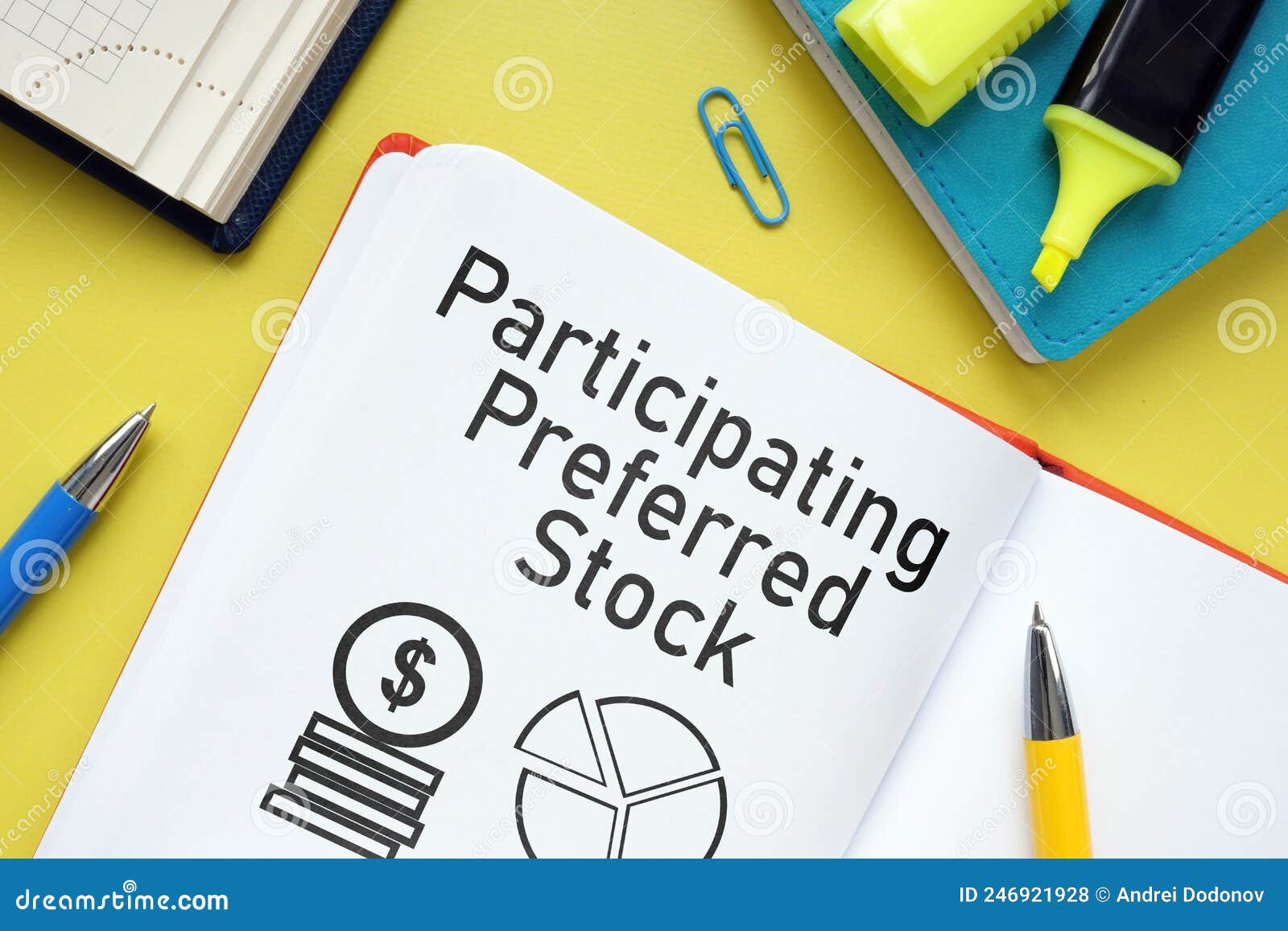 Participating Preferred Stock is Shown Using the Text Stock Photo ...