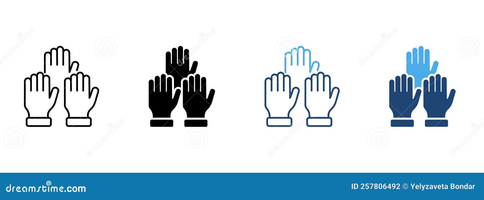 Participation Silhouette and Line Icon. Collaboration Group Team ... Participation Silhouette and Line Icon. Collaboration Group Team ...