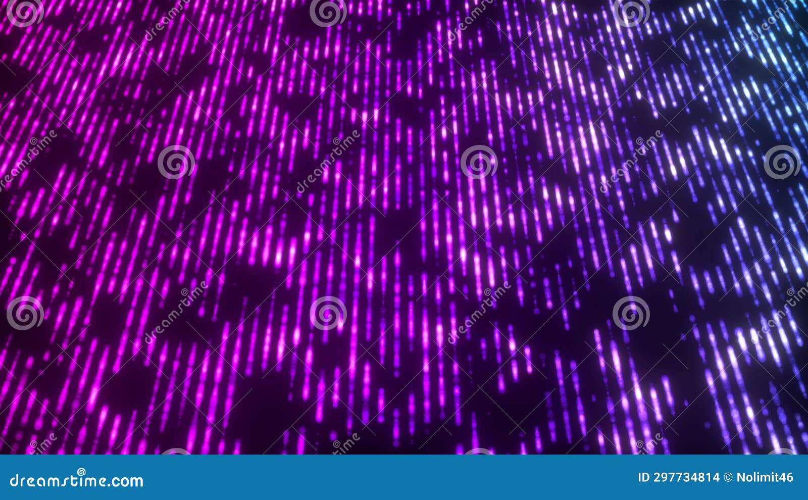 Particle data stream stock footage. Video of technology - 297734814
