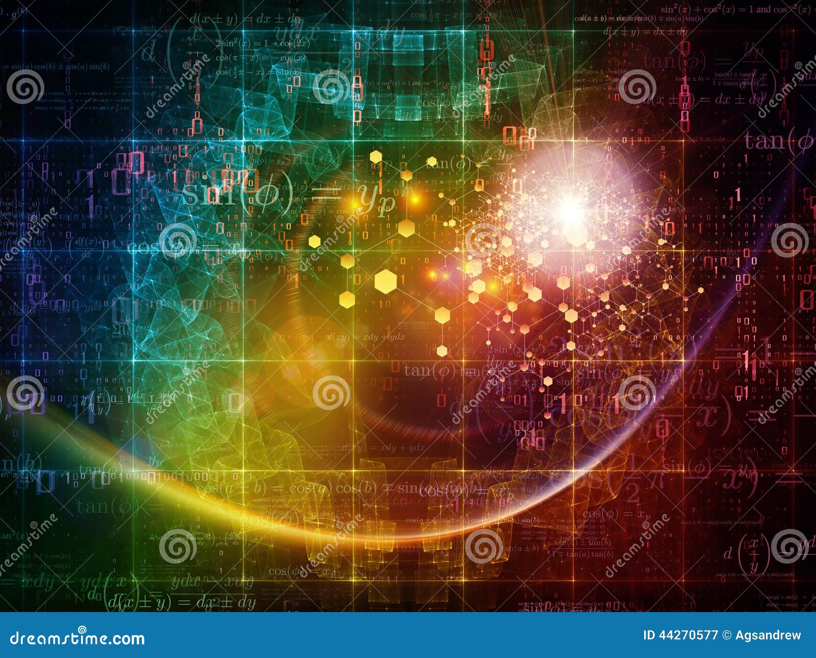 Particle Design stock illustration. Illustration of design - 44270577