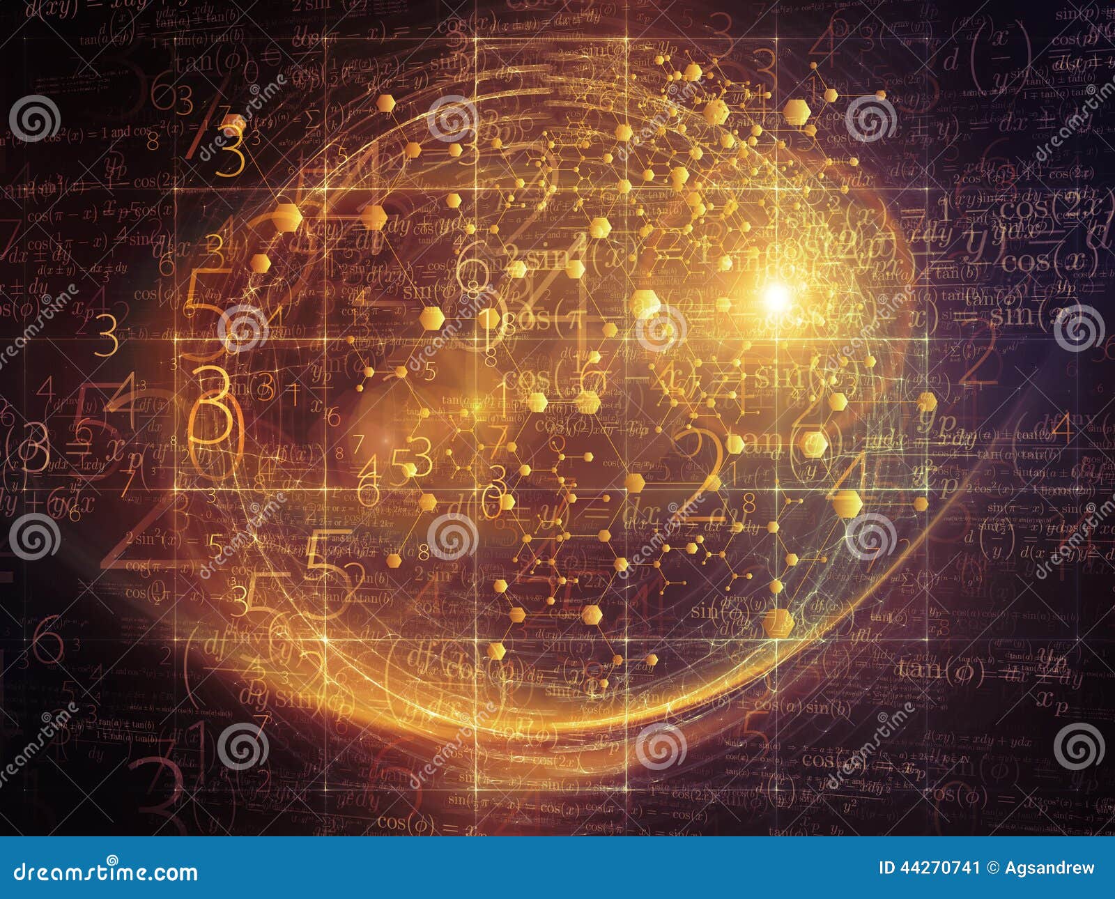 Particle Design stock illustration. Illustration of abstract - 44270741