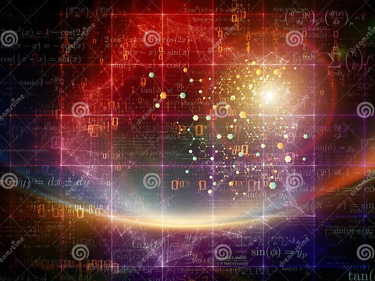 Particle Design stock illustration. Illustration of knowledge - 44749651