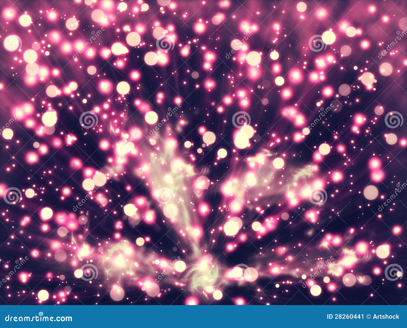 Particle explosion stock illustration. Illustration of fantasy - 28260441