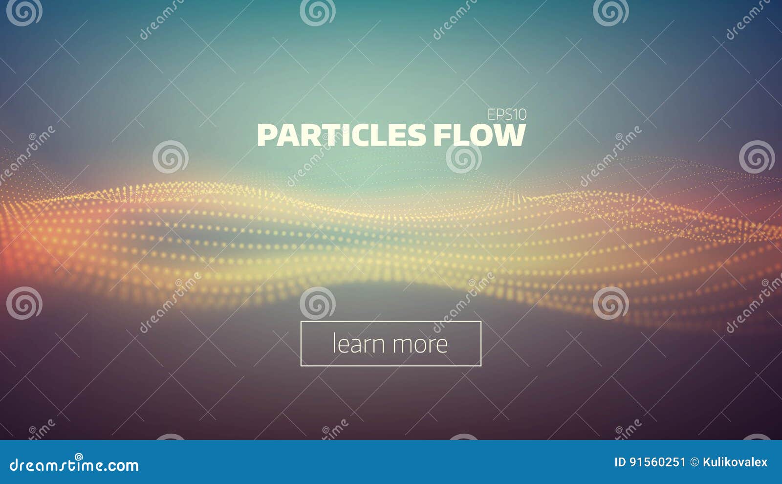 Wave 3D Big Data Visualization. Analysis Infographic. Cartoon Vector ...