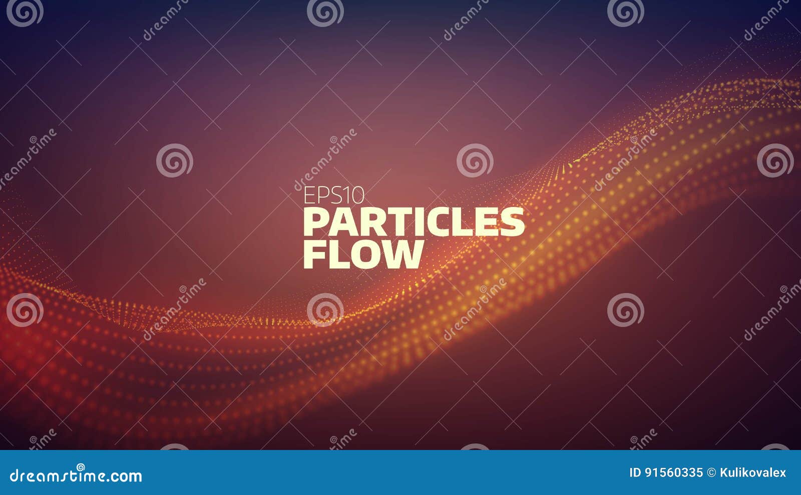 Wave 3D Big Data Visualization. Analysis Infographic. Cartoon Vector ...