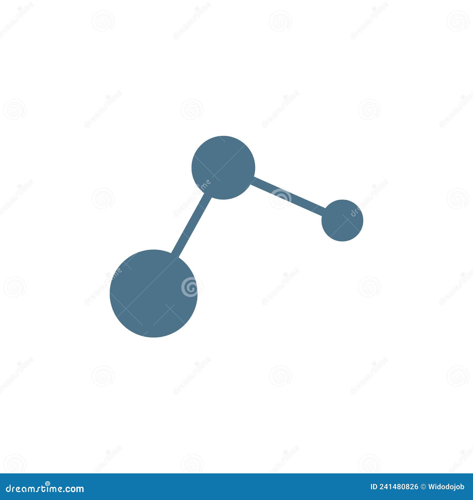 Particle icon vector stock vector. Illustration of scientific - 241480826